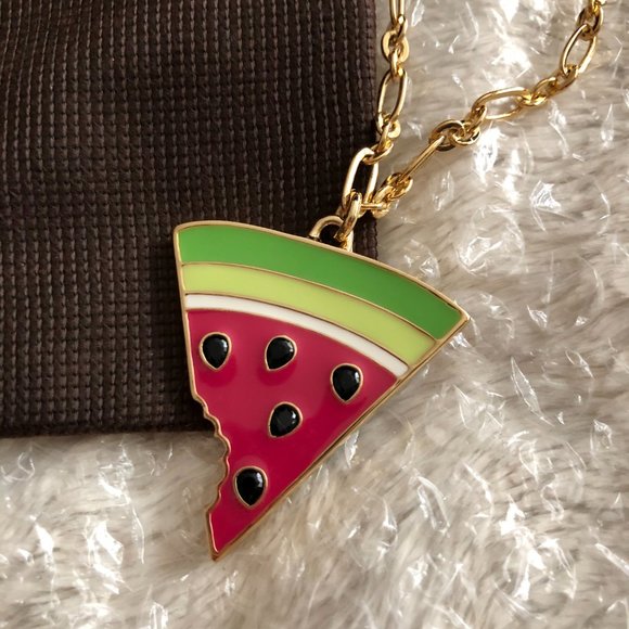kate spade | Jewelry | Nwt Kate Spade Watermelons Pendant Necklace ...